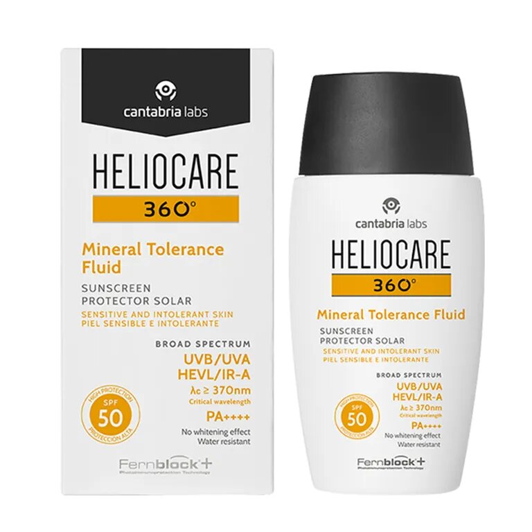 Heliocare Солнцезащитный минеральный флюид с SPF 50 для чувствительной кожи 50 мл 50 мл