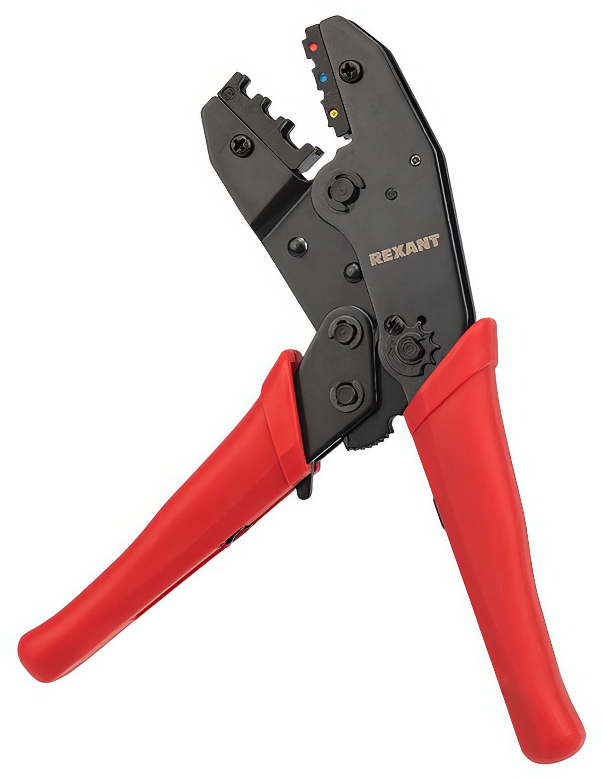 Кримпер REXANT HT-301 W для обжима изолированных клемм 0.5-6.0 кв. мм 12-3021