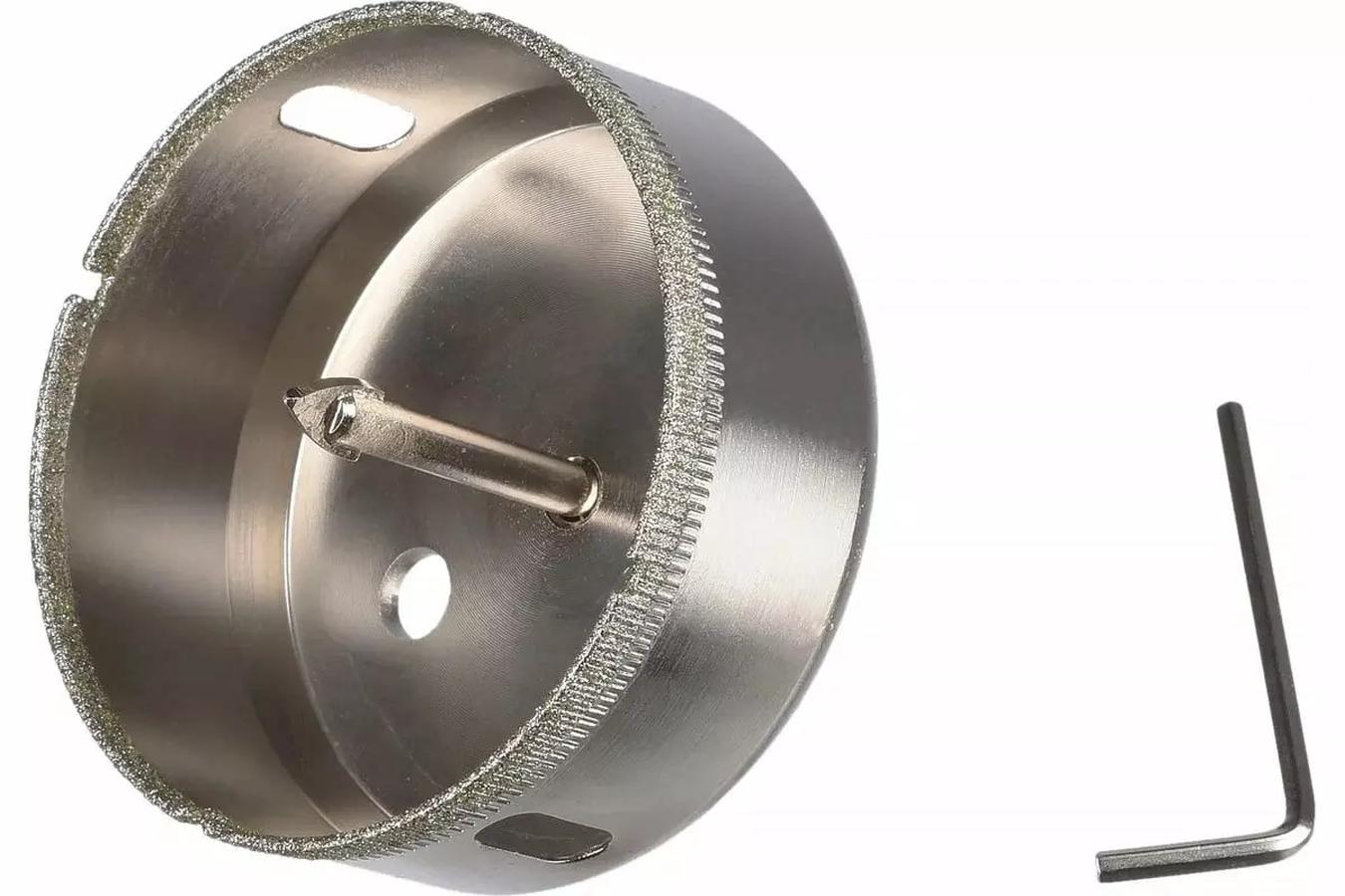 Алмазная коронка 45мм VertexTools 336-45-55 по стеклу и кафелю