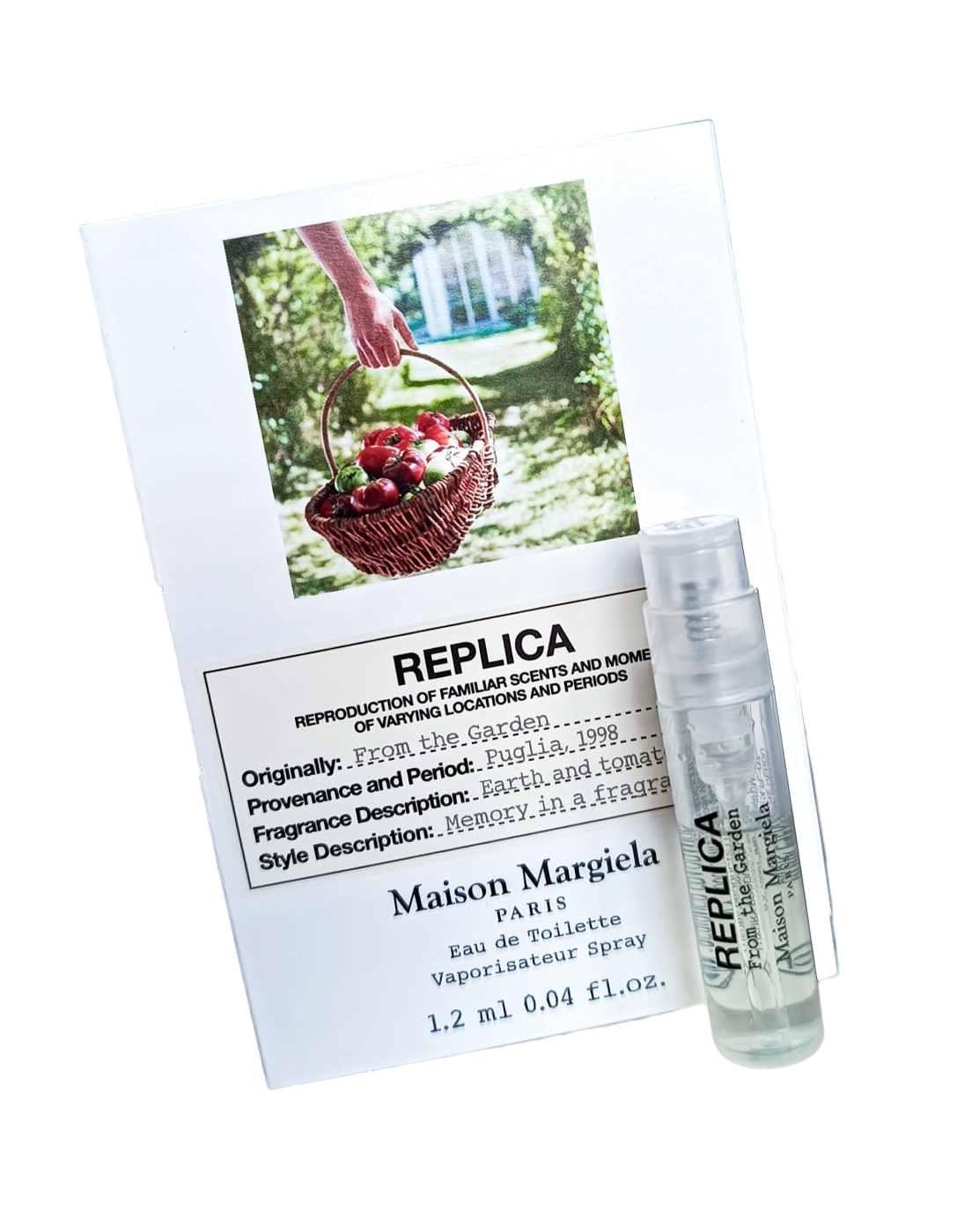Мини-версия аромата Maison Margiela Replica From The Garden 1.2 / Туалетная вода Мейсон Марджела Реплика Фром Зе Гарден пробник