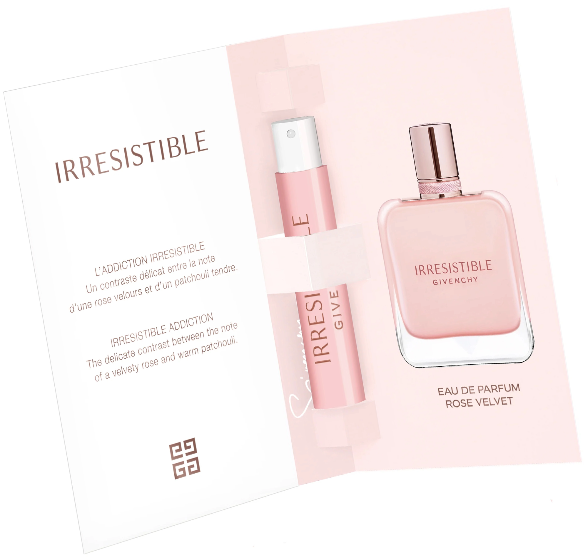 Сэмпл аромата Givenchy Irresistible Rose Velvet 1 / Парфюмерная вода Живанши Иррезистибл Роза Вельвет миниатюра