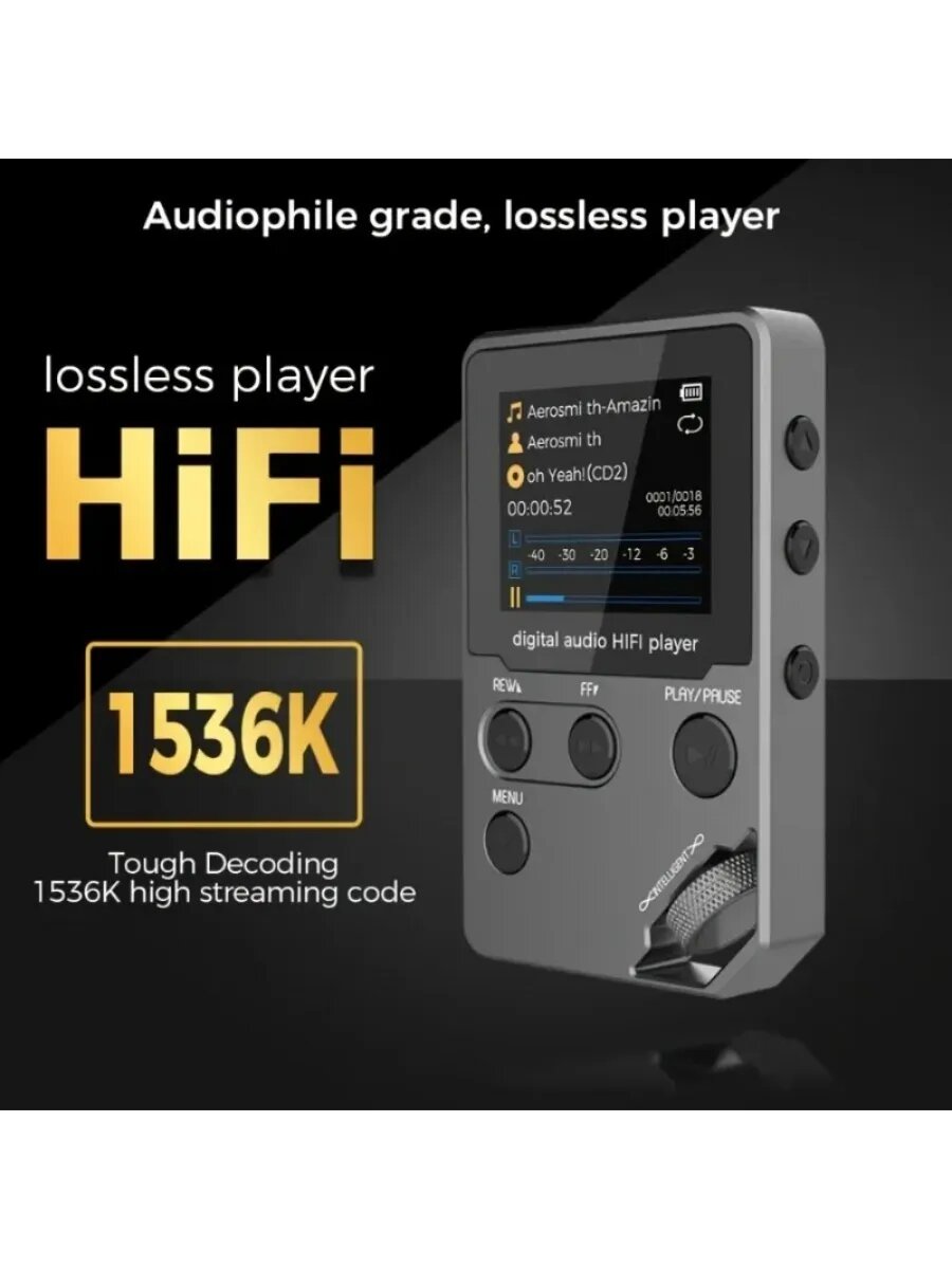 Музыкальный Mp3 Плеер: 8 Гб, Беспроводное Подключение