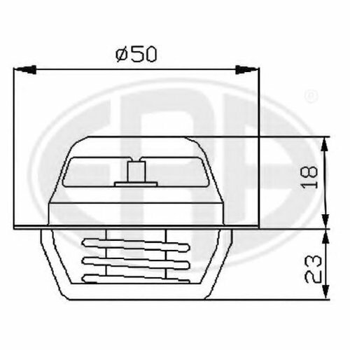 Термостат Dacia/Nissan/Opel/Renault Era 350005