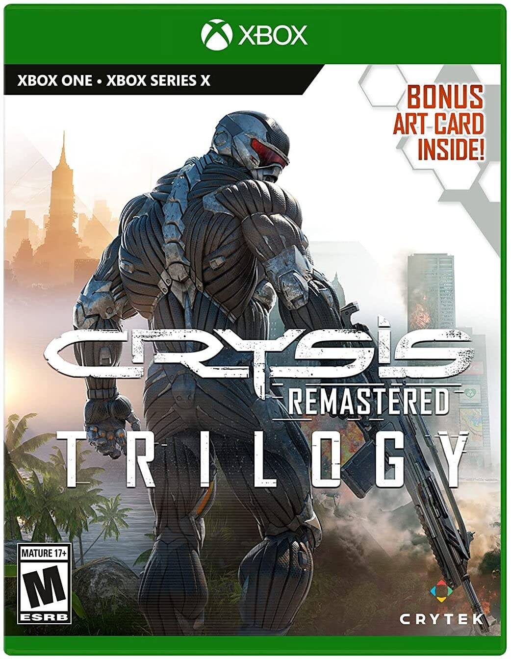 Игра Crysis Remastered (3в1) Trilogy для Xbox One, Series x|s, русская озвучка , электронный ключ Аргентина