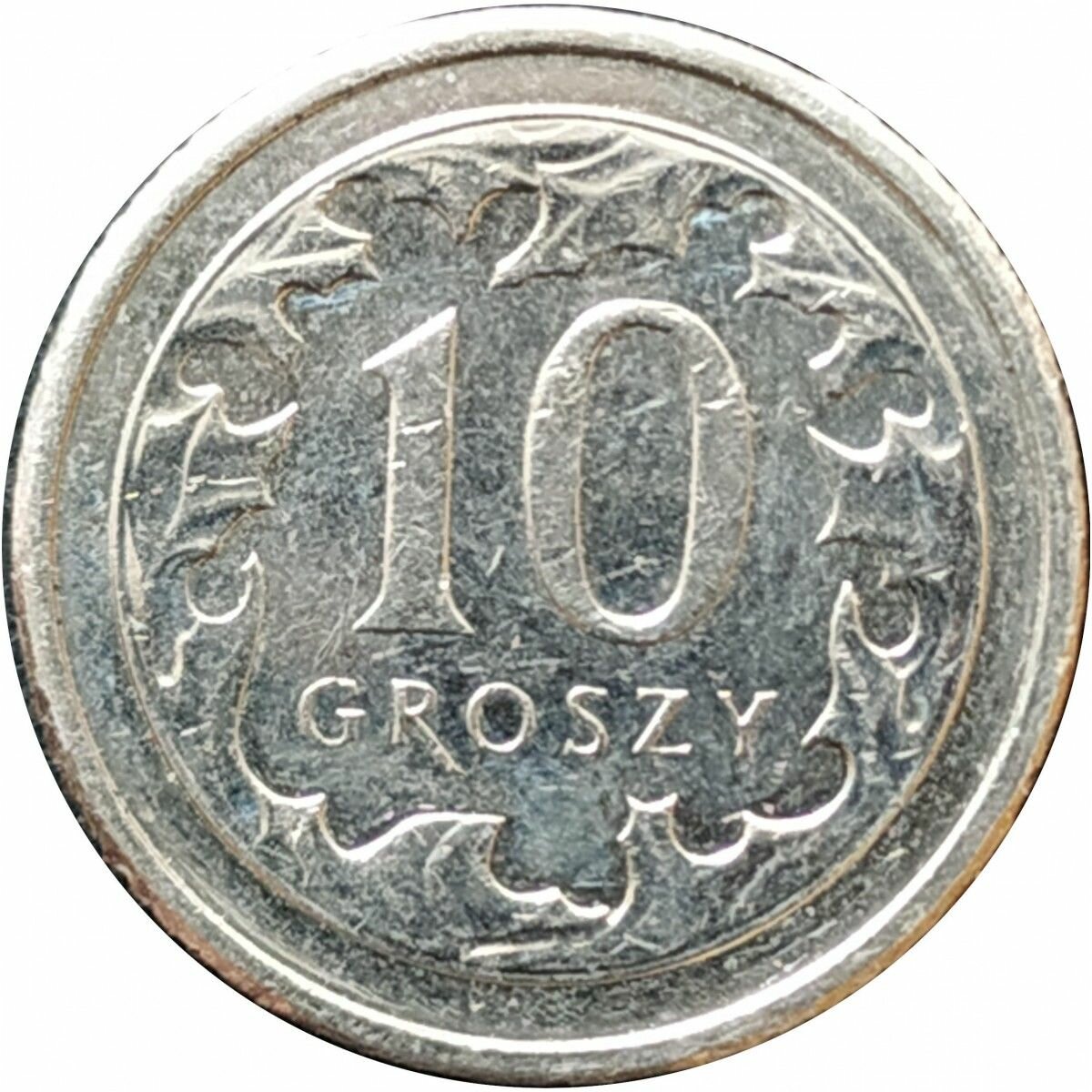 10 грошей 2017 Польша из оборота