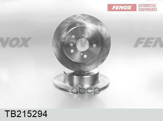Диск тормозной | зад | FENOX арт. TB215294