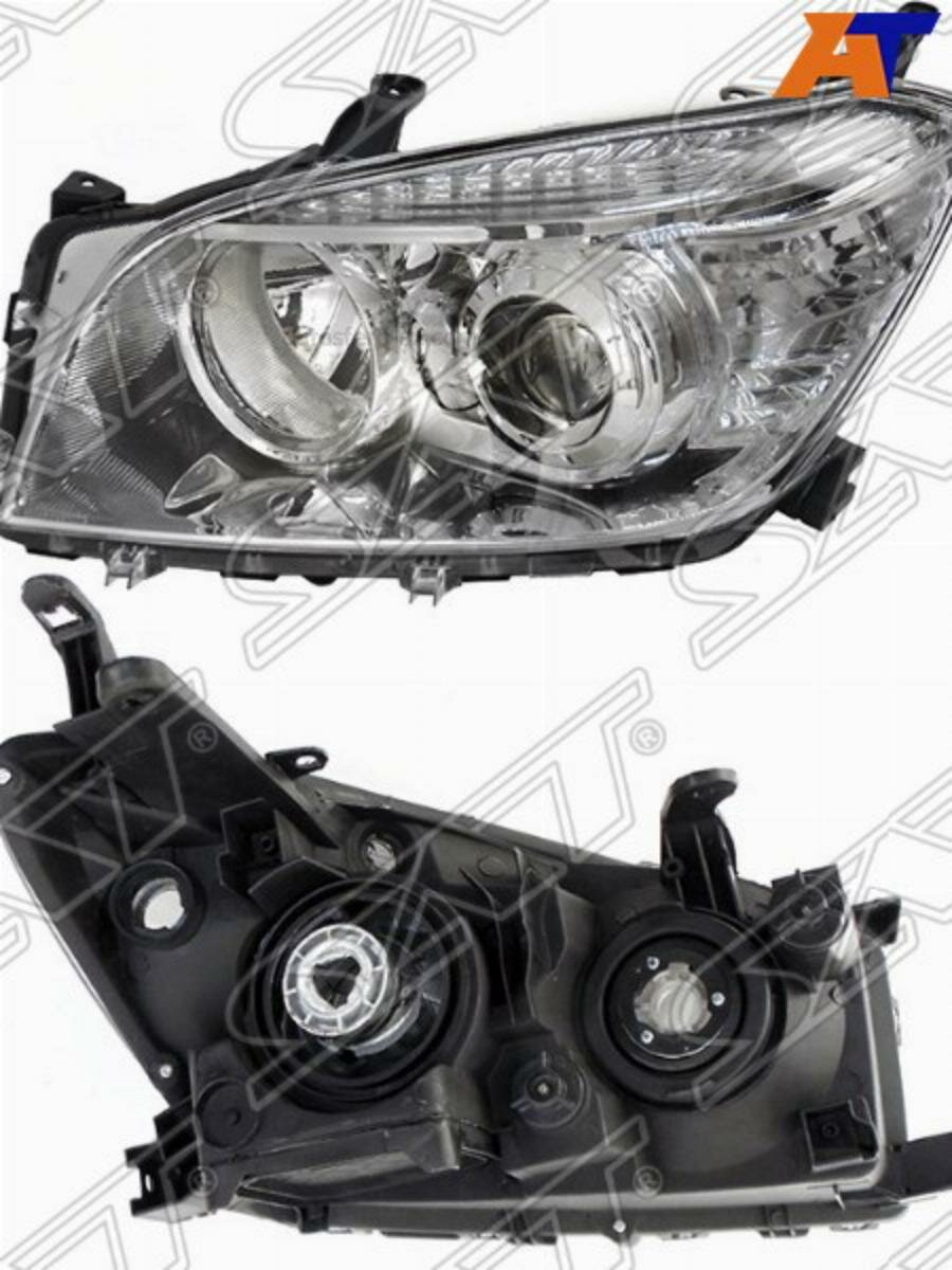 SAT ST21211K5L Фара Toyota RAV4 (XA30) 05-08 (Слева/ Галоген/ С электрокорректором)