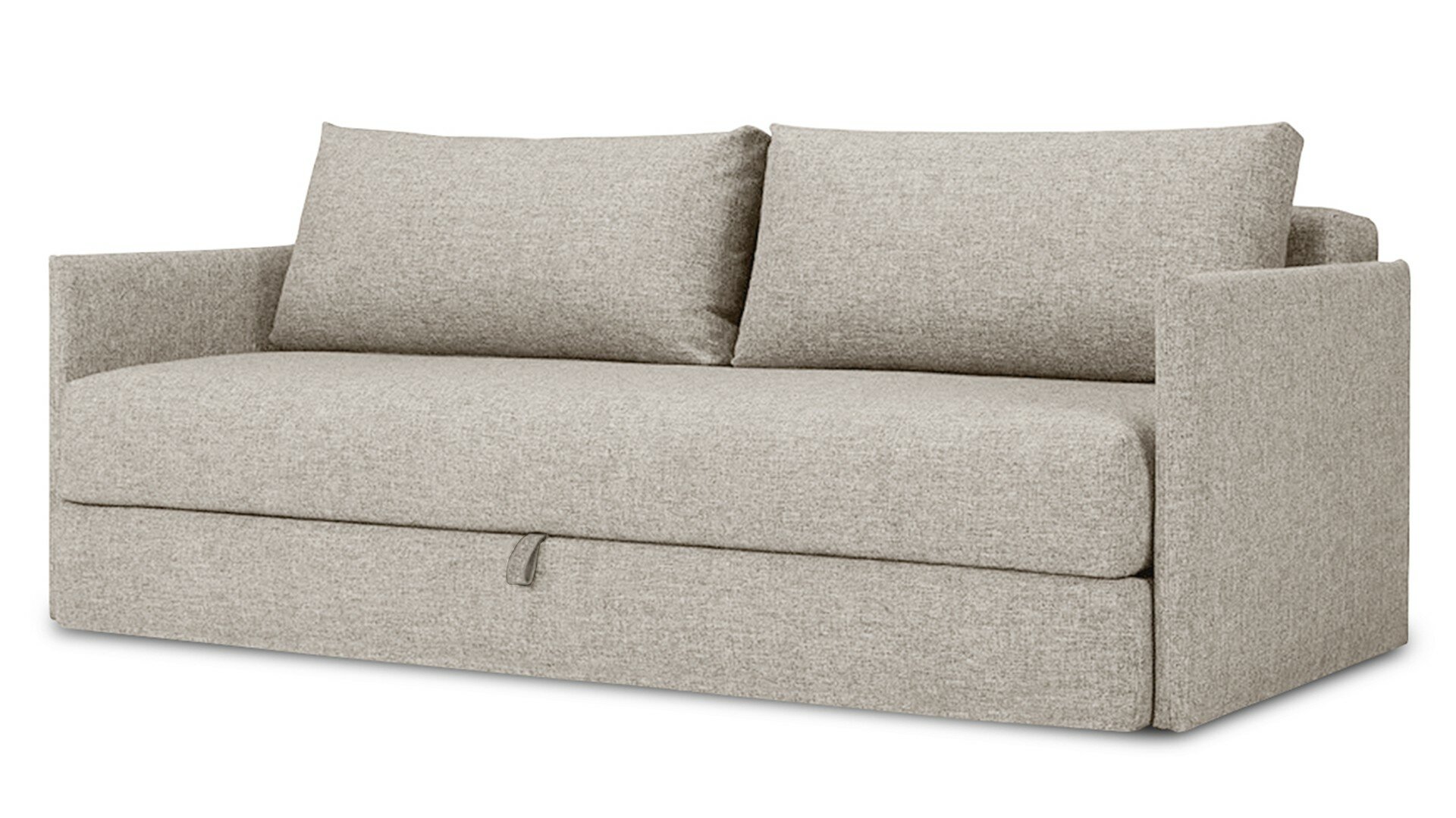 Диван Коя Лайт Strong Plus 01 NEW 208x94x80 см, бежевый Рогожка, еврокнижка Дом мебели для вас