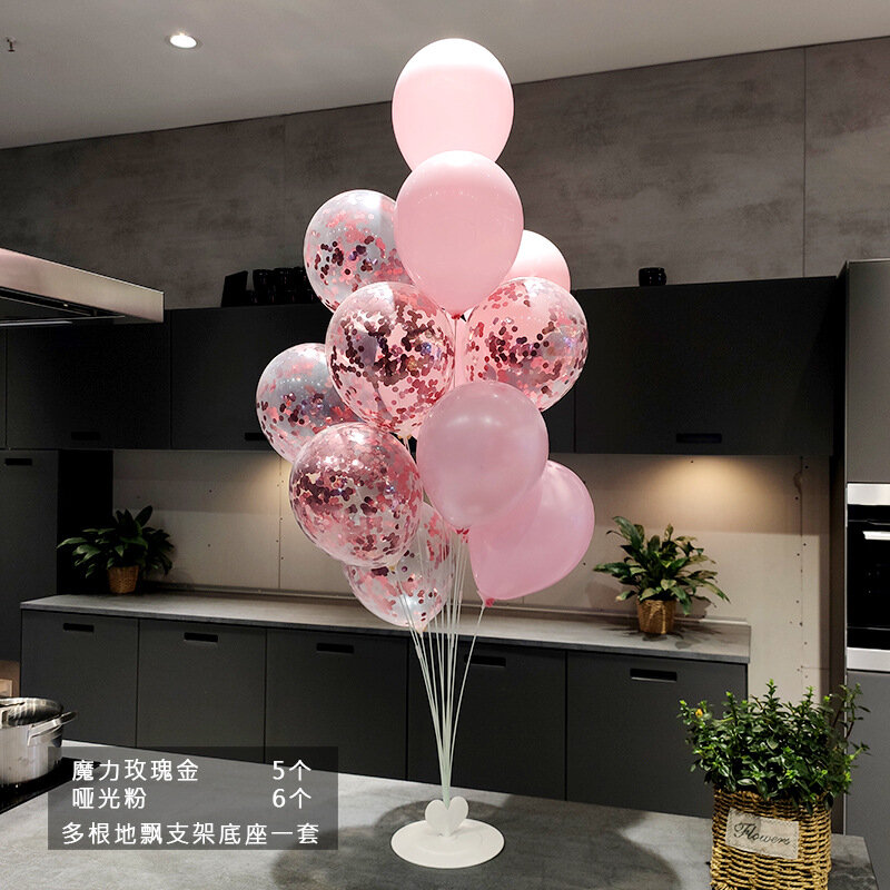 Стол с воздушными шарами "Приземление", 11 шаров типа D, 2шт