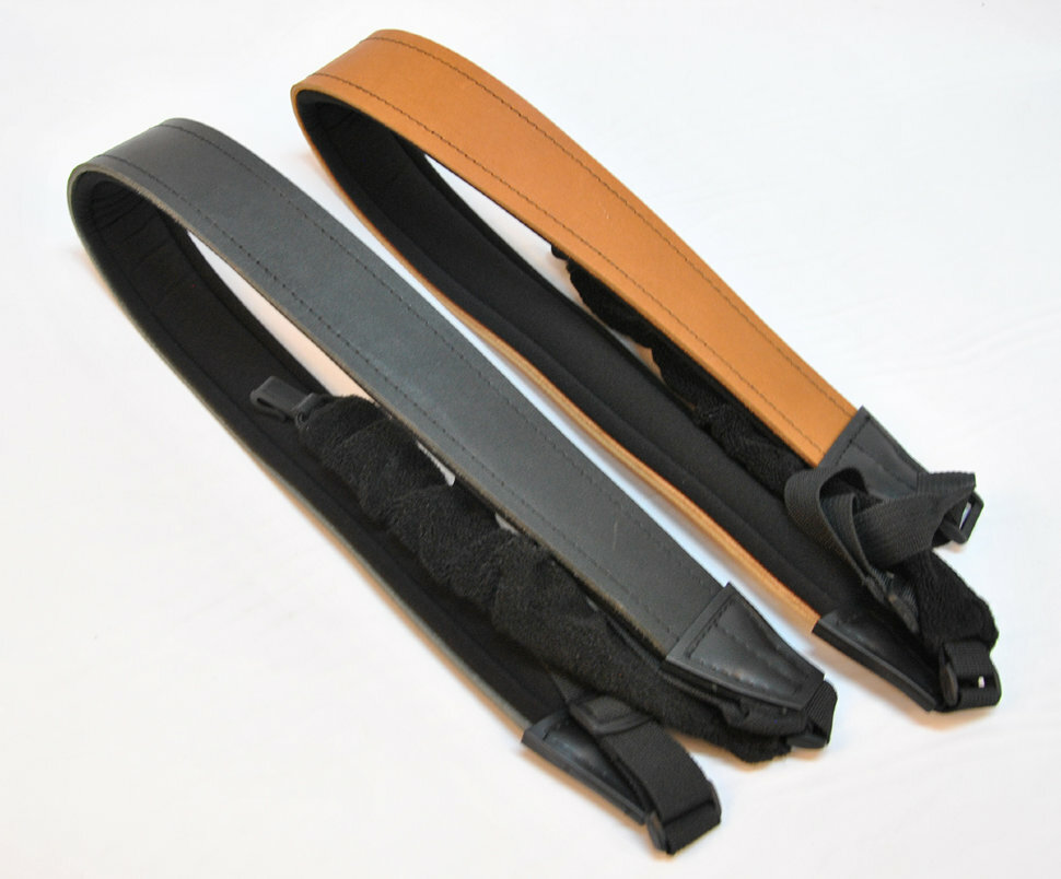 Ремень для классической гитары "Мозеръ" CS-4, профессиональный, кожаный, с эффектом памяти