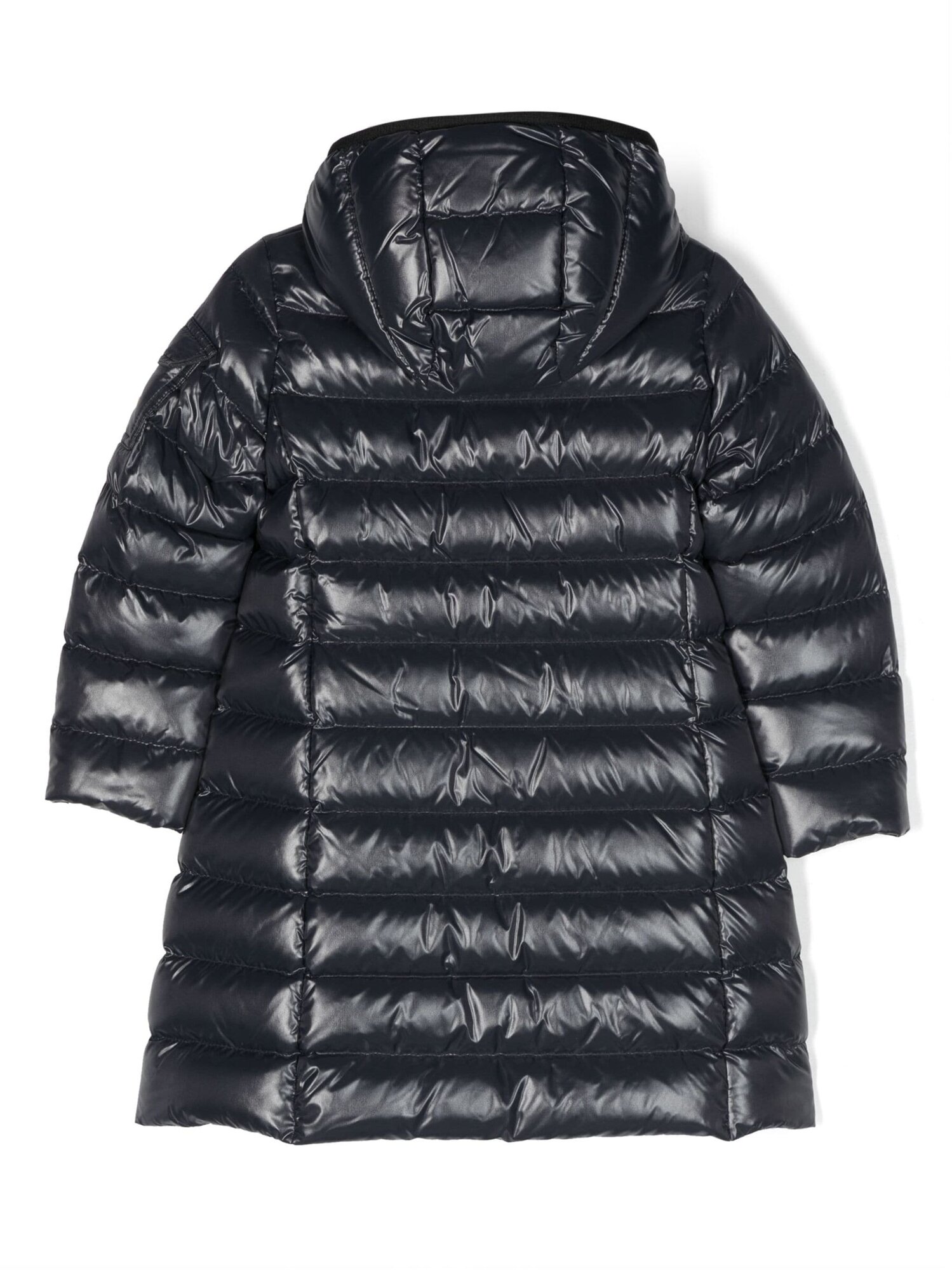 Пуховик Moncler, размер 4 года, синий — фото 1