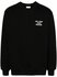 Топ Drole de Monsieur Le Sweatshirt Slogan, размер 44, black/black