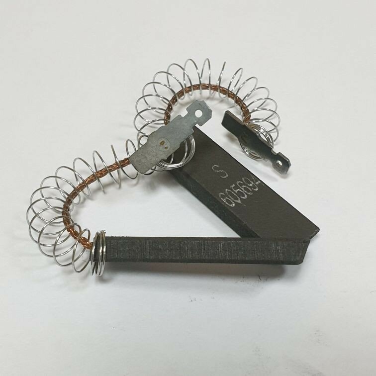 Щетки для стиральной машины Bosch, Siemens, Neff, Gaggenau (5x12x42 мм) с пружиной и клеммой CAR026UN