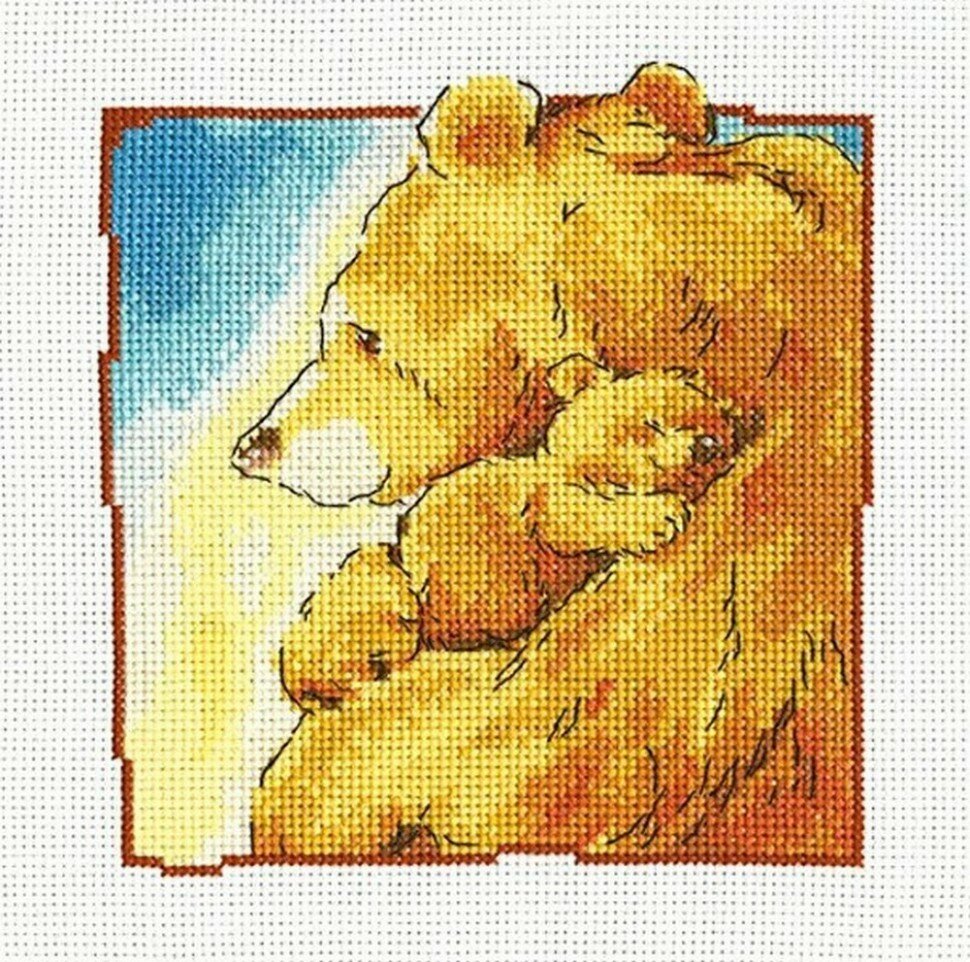 Набор для вышивания РТО #C195 Мама, Счетный крест, 16 x 16 см