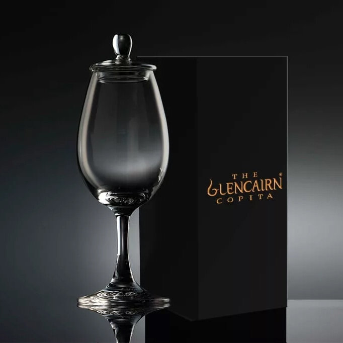 Бокал Glencairn Copita Гленкерн Копита в подарочной упаковке Premium с крышкой