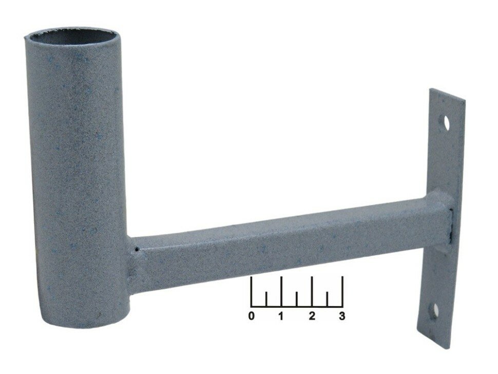 Крепеж антенный к стене 15см серый