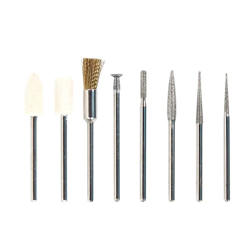 Комплект бит для дремеля (гравера) Relife, 8 штук