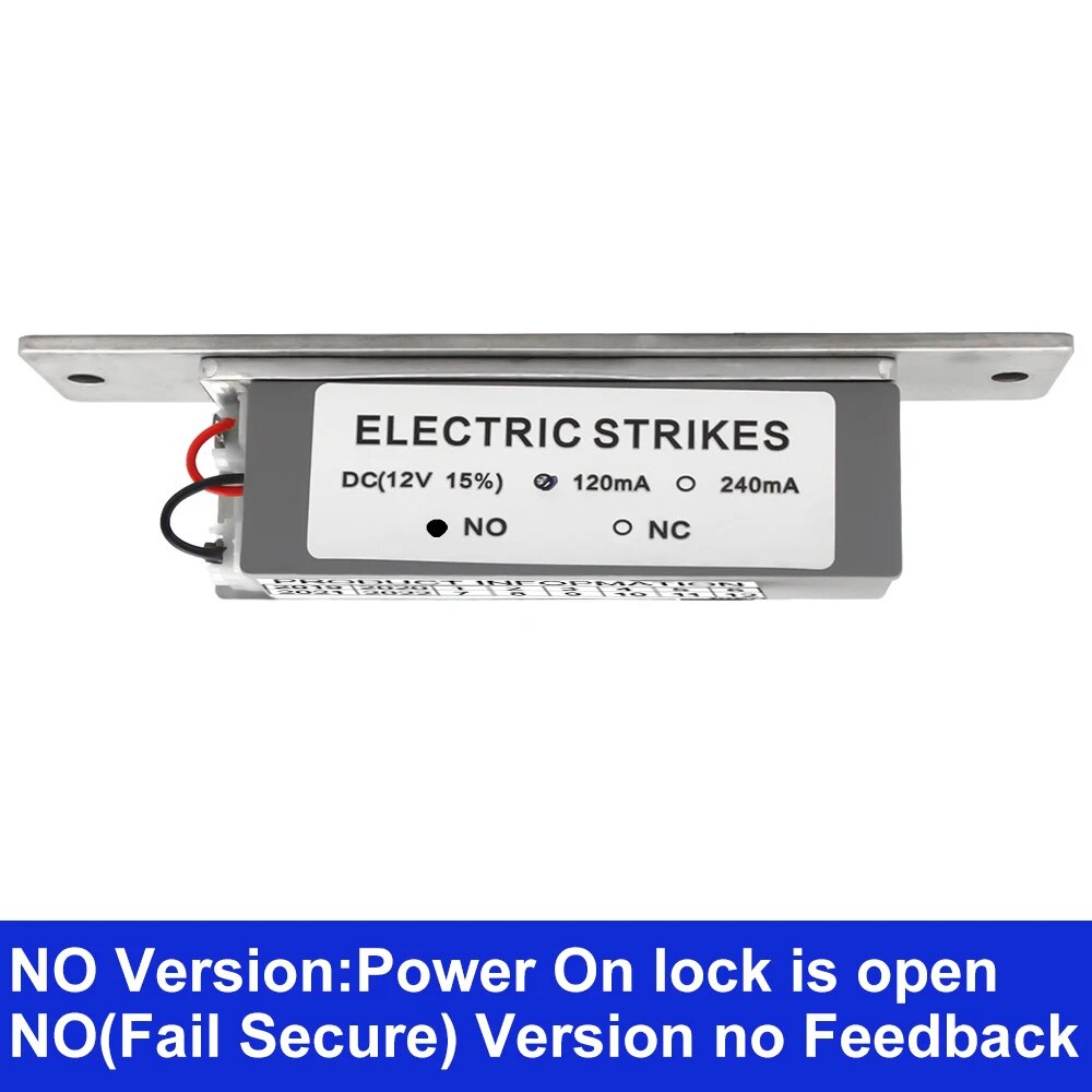 Электронный Замок С Защитой От Ударов, Контроль Доступа, Тонкий Электрический Дверной Замок Для Дома И Офиса