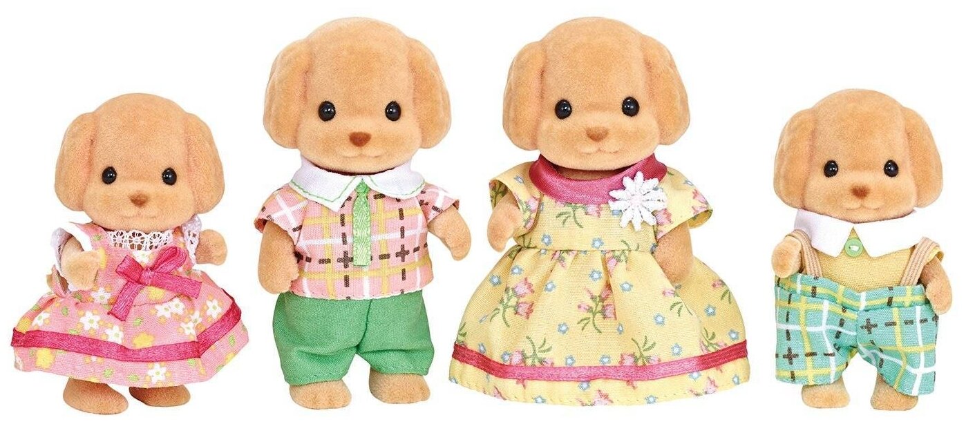 Игровой набор Sylvanian Families Жители страны Сильвании. Семья Той пуделей