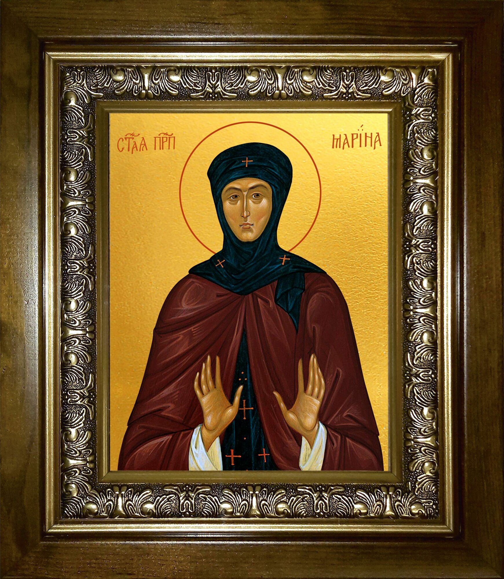 Икона Марина Берийская (Македонская), преподобная