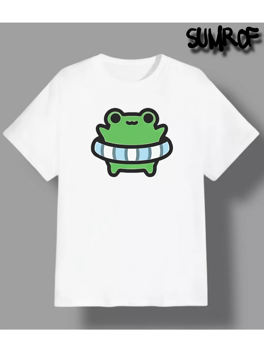 Футболка кавайные лягушки