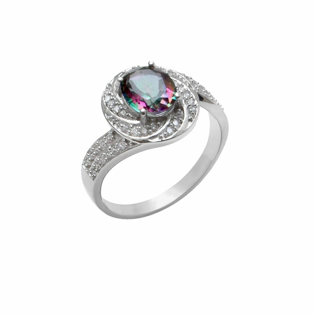 Кольцо тонкое Balex, серебро, 925 проба, родирование