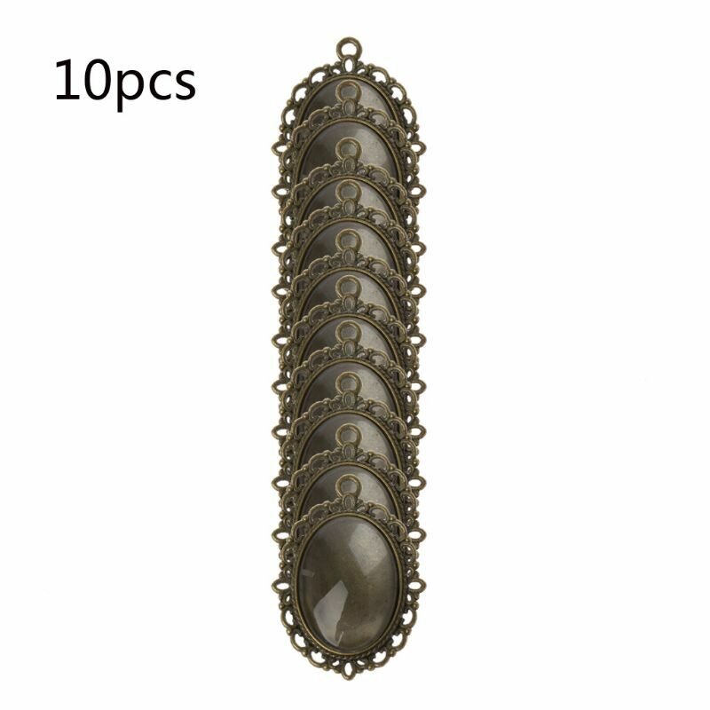 Овальные подвески для фото и украшений