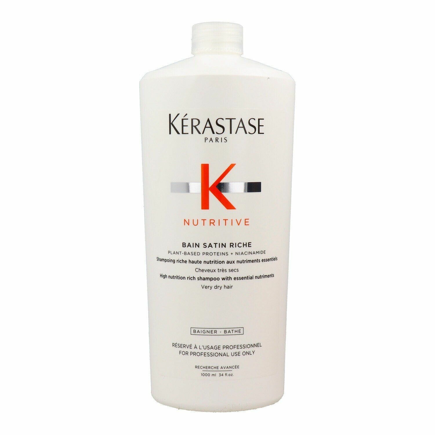 Kerastase Nutritive Bain Satin Riche Питательный шампунь для очень сухих волос 1000мл