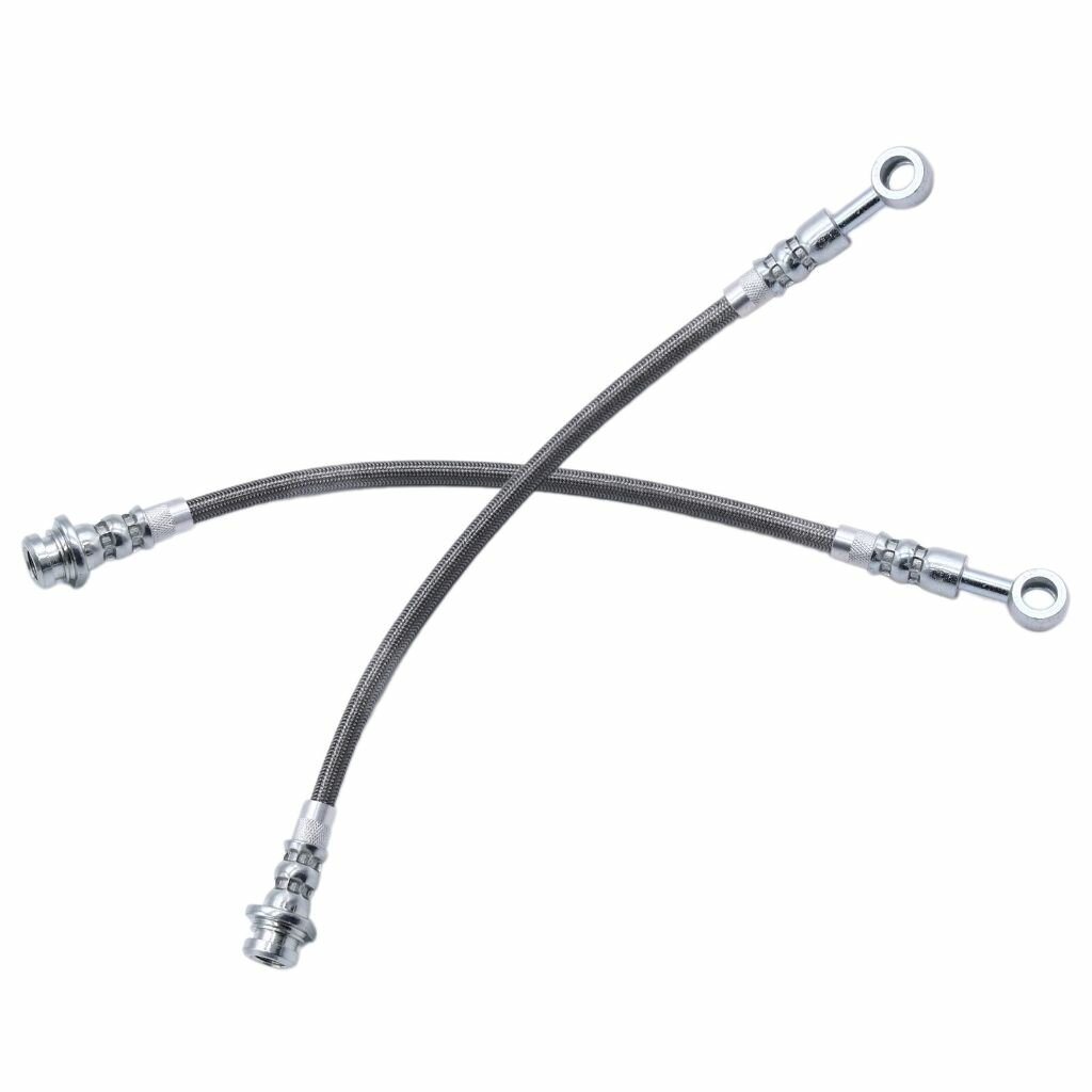 Автозапчасти, (2 штуки) тормозные каналы Nissan с оплеткой из нержавеющей стали