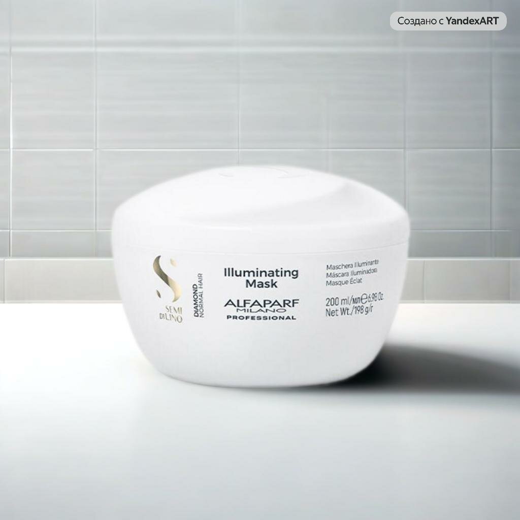 ALFAPARF MILANO/SEMI DI LINO DIAMOND/Маска д/блеска волос 200 мл
