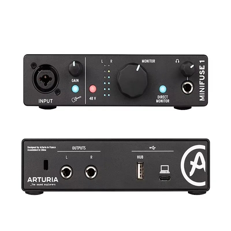 ARTURIA MiniFuse 1 звуковая карта, black