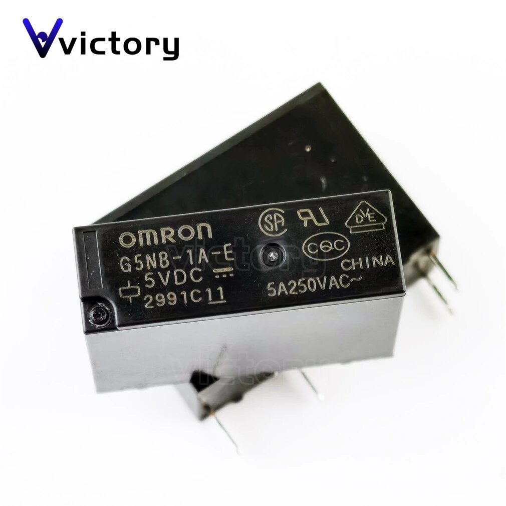 Реле G5NB-1A-E DC5V DC12V DC24V 10 шт. G5NB-1A-E-12VDC(12V)