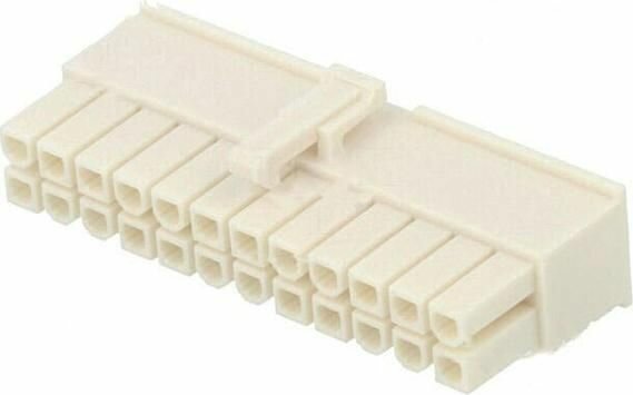 Разъем MOLEX 39012245 Разъем провод-плата розетка серия Mini-Fit Jr 24 контакта шаг 4,2мм 1шт