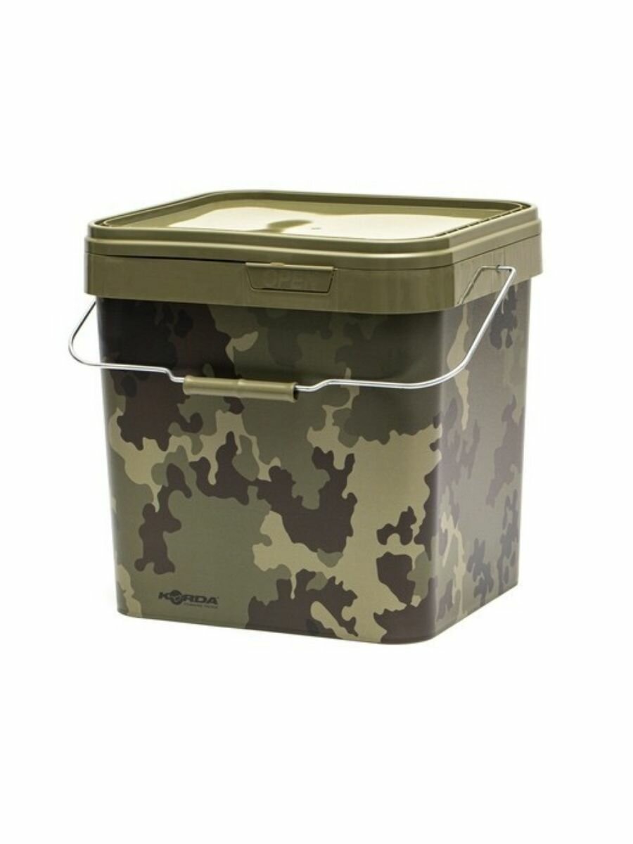 Ведро KORDA Compac Bucket с крышкой 17л