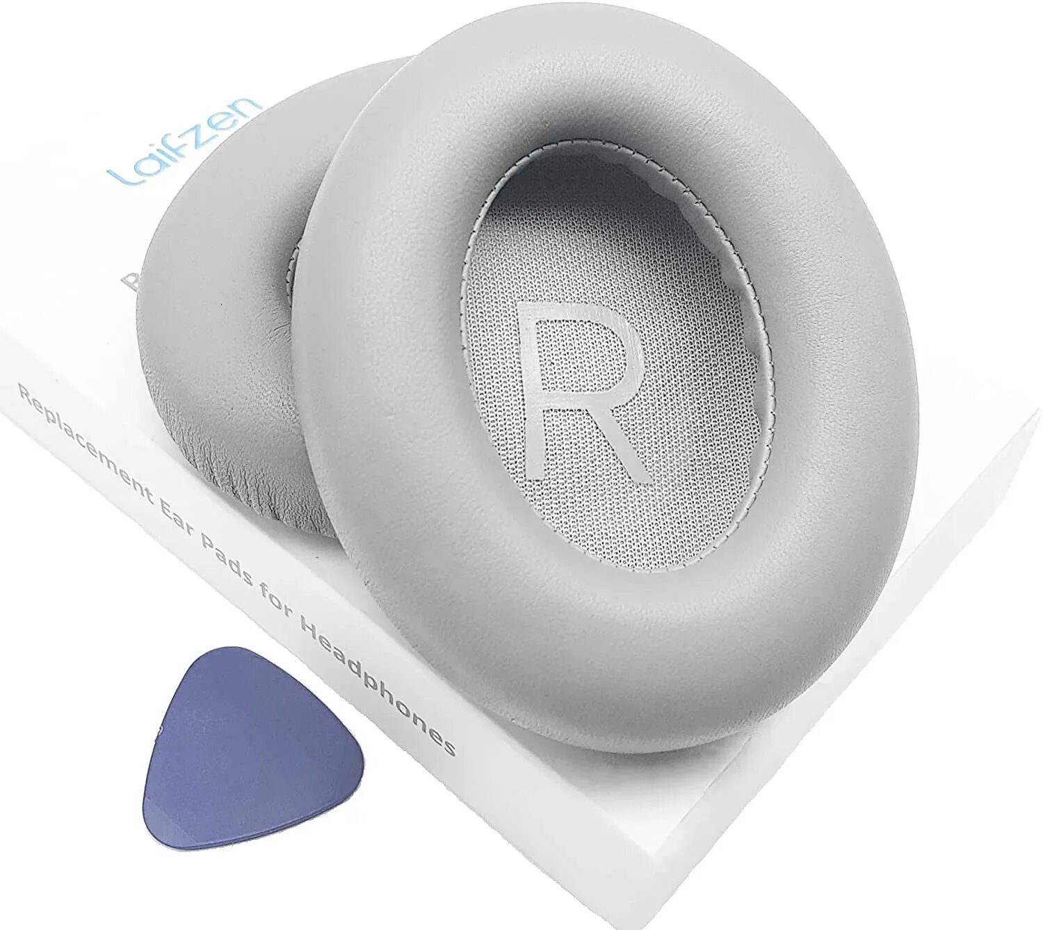 Эргономичные амбушюры из овечьей кожи для наушников Bose 700 серый