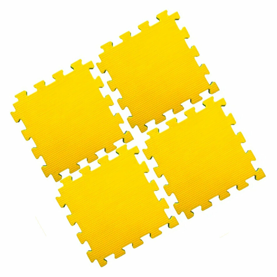 Будо-мат Kampfer №4, желтый , Материал изготовления: 100% EVA с добавлением натурального каучука.