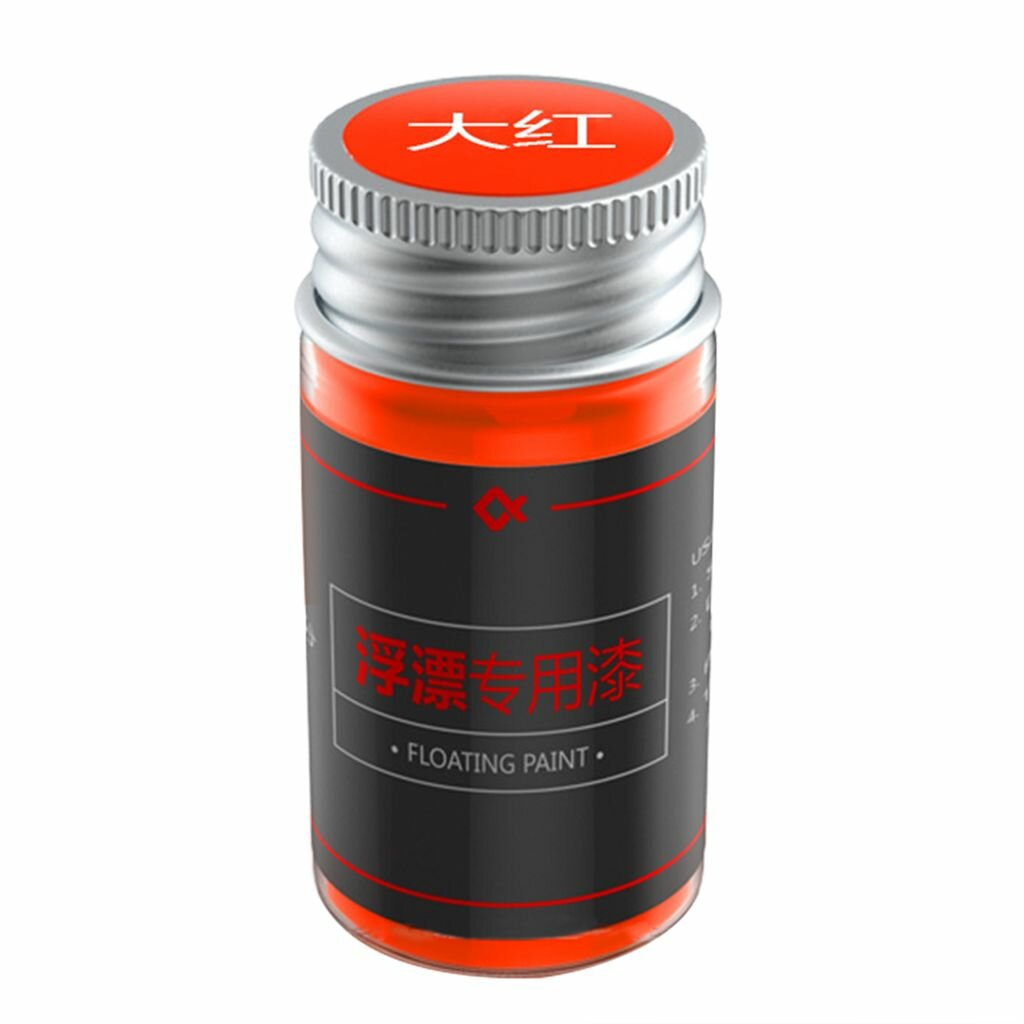 Рыболовная флуоресцентная краска, индикатор окраски хвоста, визуальный для DIY красочных поплавков, буев-поплавков