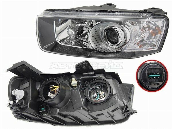Фара Chevrolet Captiva 11-15 (Слева) Sat арт. ST-235-1115LMLD-EM