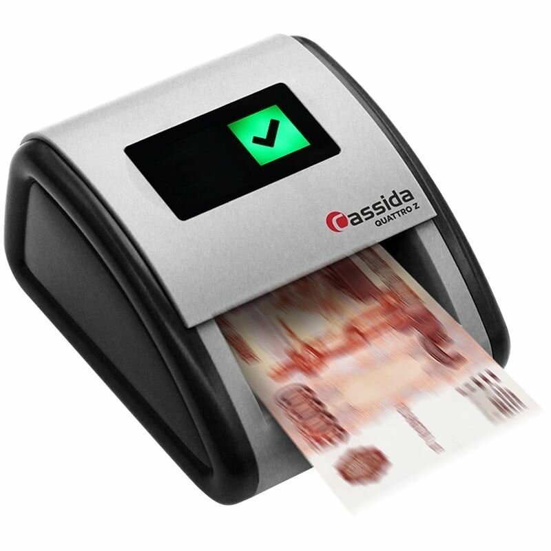 Детектор банкнот Cassida российских рублей Quattro Z, автоматический, антистокс