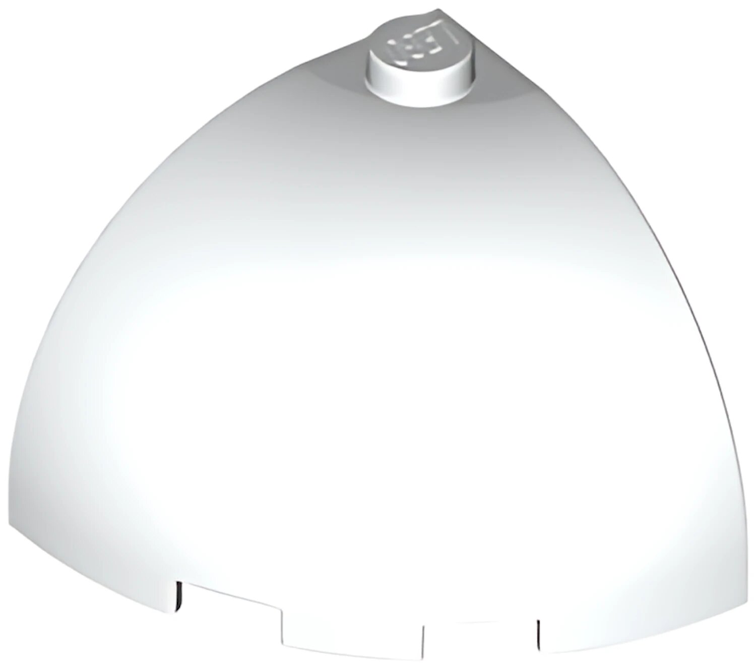 Brick, Round Corner 3 x 3 x 2 Dome Top 88293 Bright Light Blue U