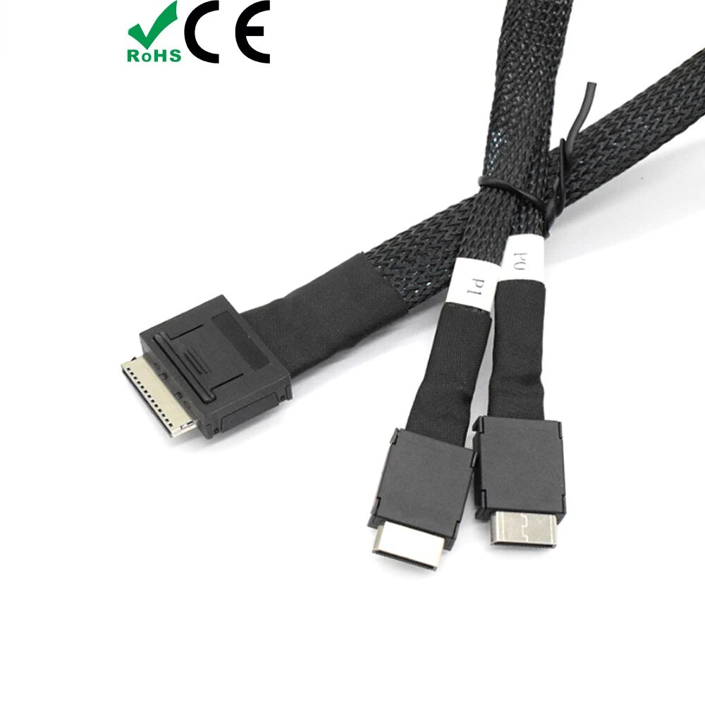 PCI-E Oculink кабель 0.5m для серверов — фото 1