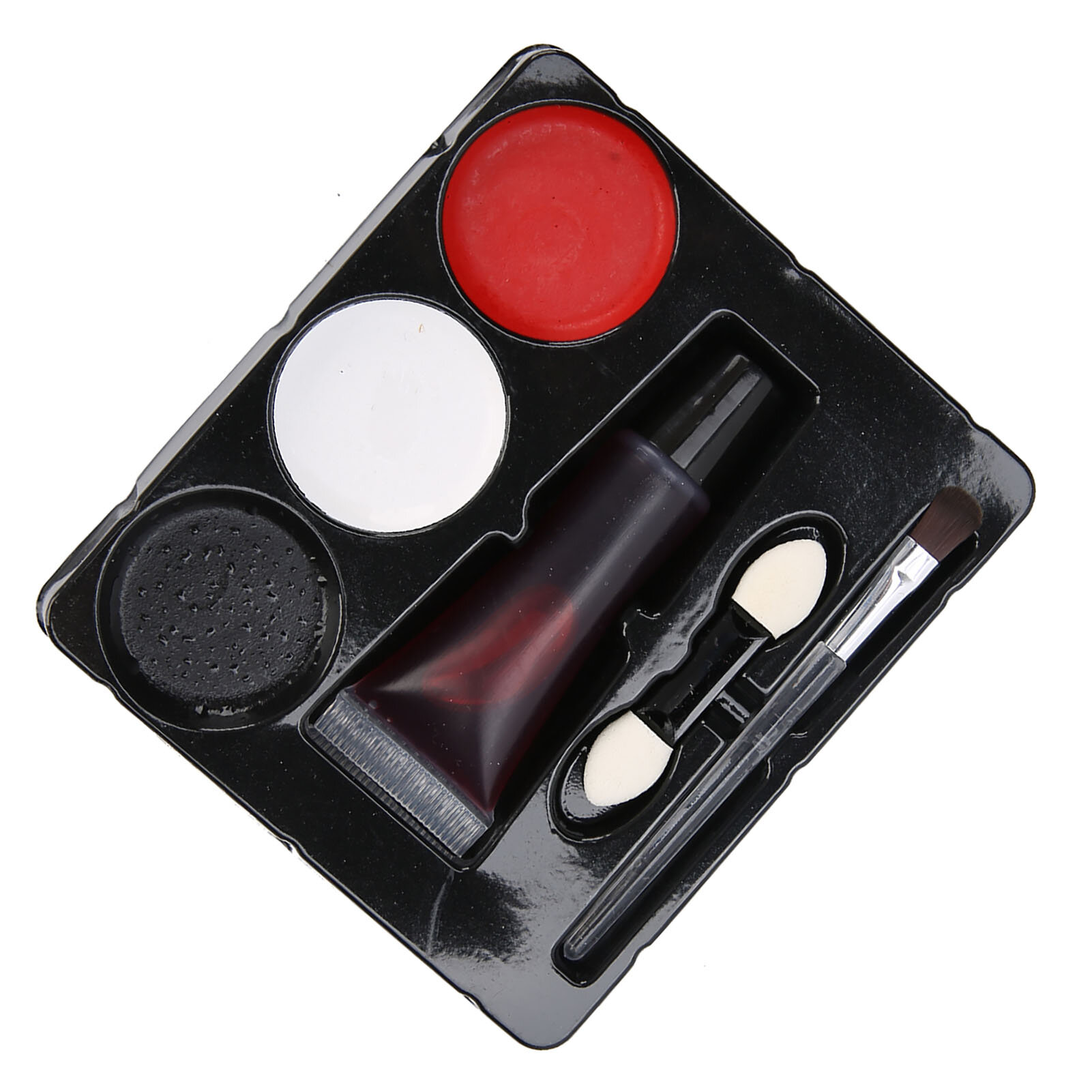 Набор для макияжа с кровью, реквизит для Хэллоуина с поддельной кровью, набор инструментов для рисования лица, макияж