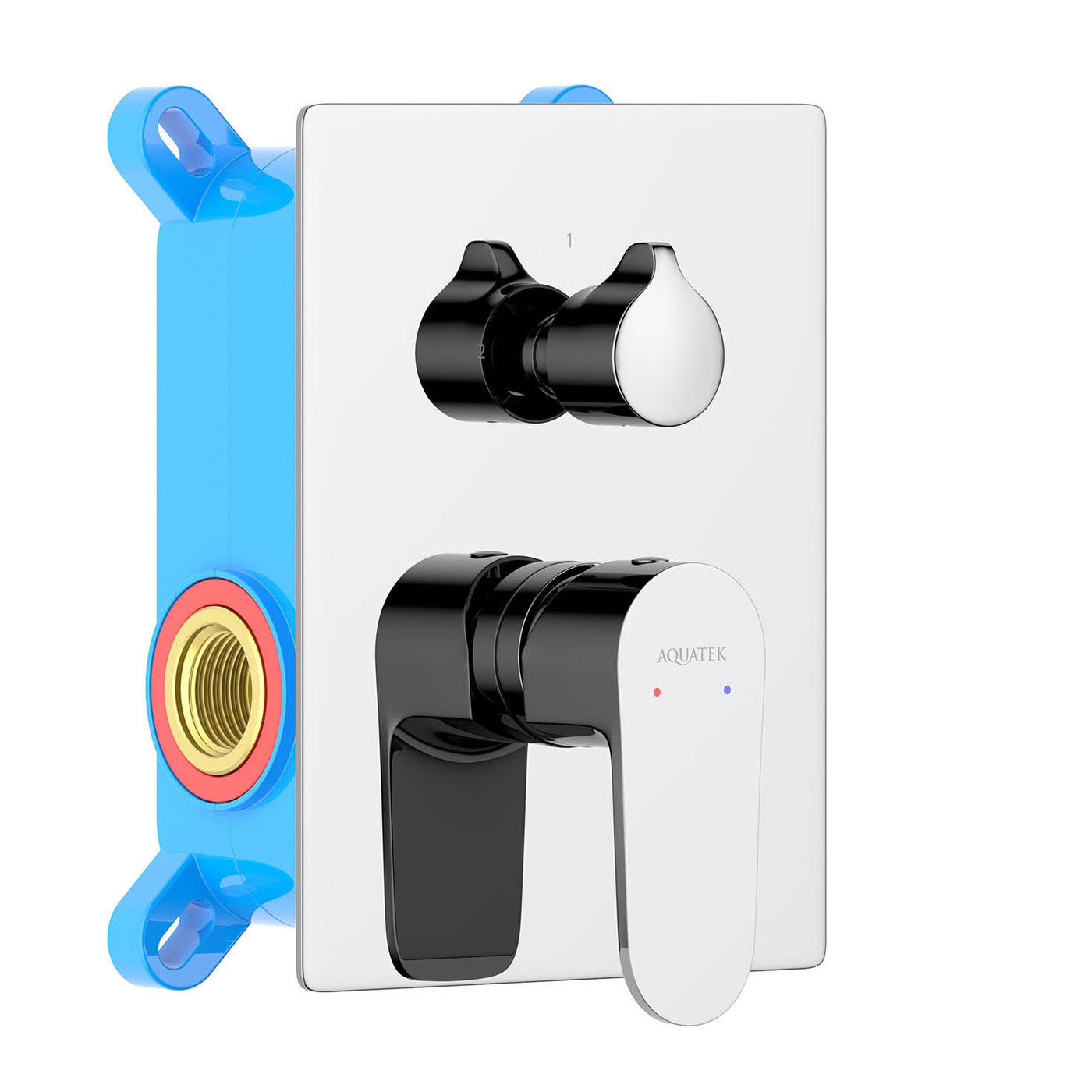 Смеситель для ванны Акватек Оберон AQ1246CR