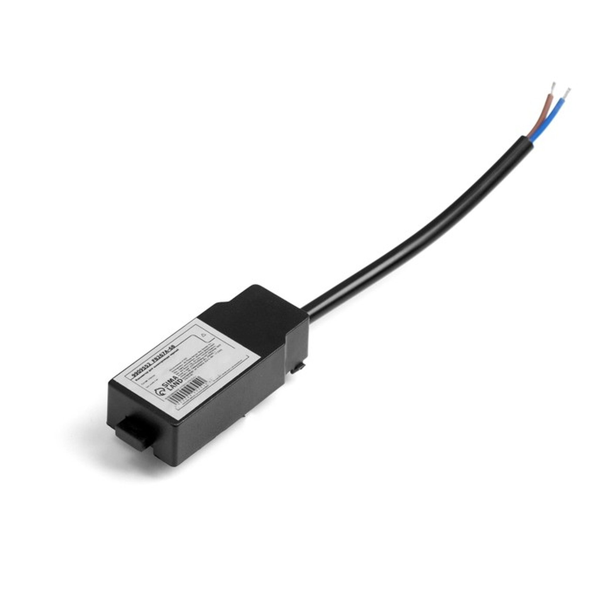 Коннектор BayerLux Ultra, для шинопровода, черный, пластик, 1 шт.