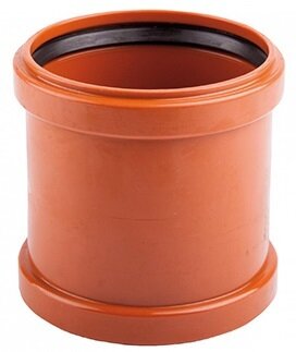 Муфта ПВХ рыжая OSTENDORF 110