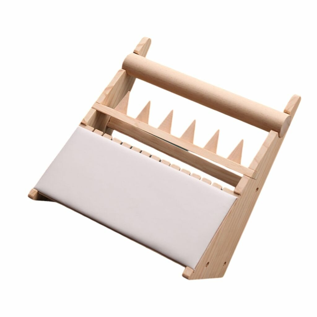 Стеллаж для выставки ювелирных изделий из цельного дерева, органайзеры браслетов, текстура, подходит колец, ожерелий, подставка