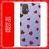 Чехол на Xiaomi Redmi 12C/Poco C55 / Редми 12C/Поко С55 с принтом "Бордовые серд...