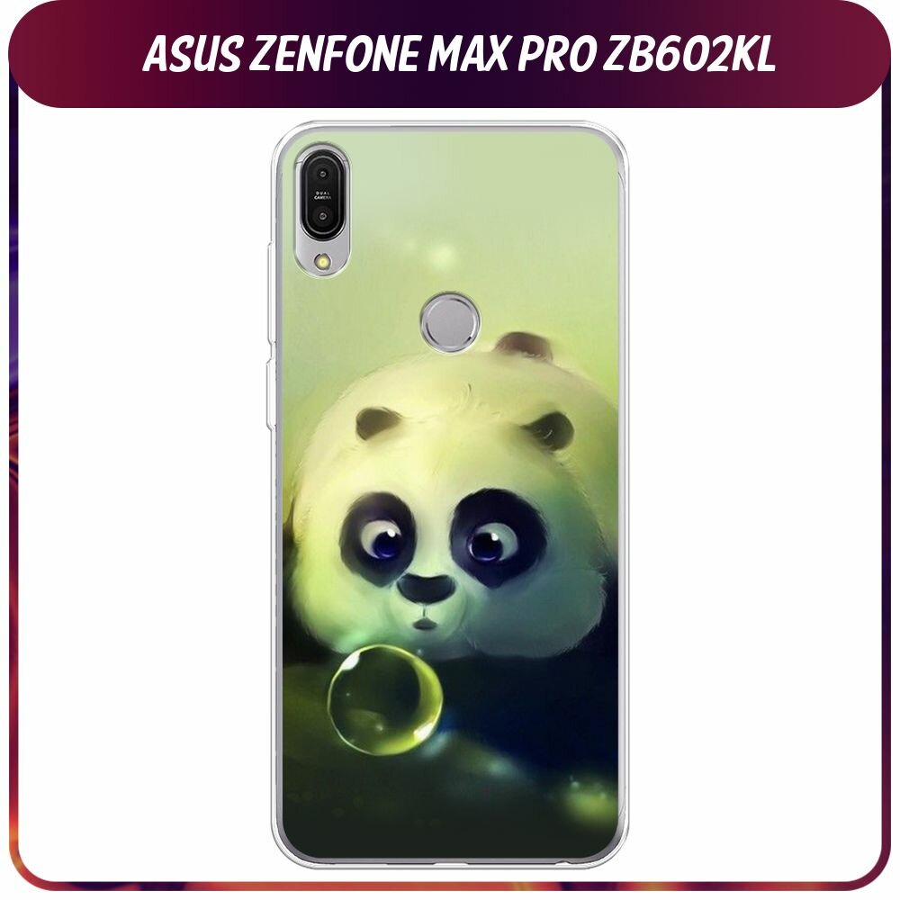Чехол на Asus ZenFone Max Pro ZB602KL / Асус Зенфон Макс Про ZB602KL с принтом "Малыш панды"