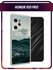 Силиконовый чехол на Honor 100 Pro / Хонор 100 Про с принтом "Волны 11"