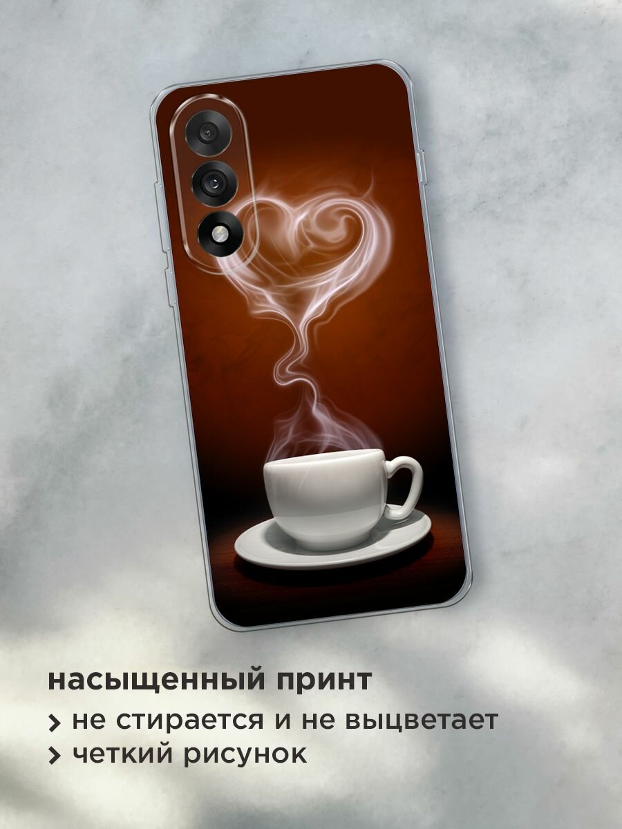 Чехол на OnePlus Nord 5 / Ван Плас Норд 5 с принтом "Кофейная любовь" — фото 1